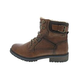 Mustang Schn&uuml;rstiefel Braun | Gr.: 42