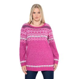 Ulla Popken Pullover in Sommerbeere | Gr.: 50-52