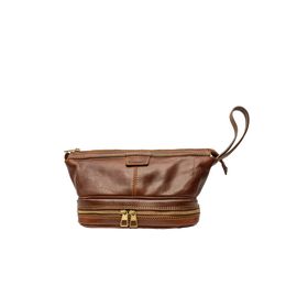 Bupell Kulturtasche 'Luca' Damen Gr&ouml;&szlig;e One Size cognac