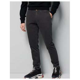 MEYER Chino-Hose M5 FIT in grau | Gr.: W32/L34