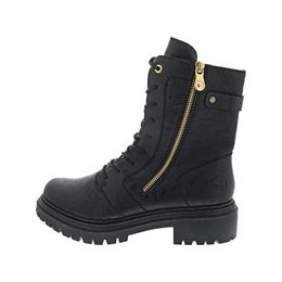 Rieker Schn&uuml;rstiefel Schwarz | Gr.: 37