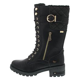 Mustang Schn&uuml;rstiefel Schwarz | Gr.: 37
