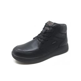 g-comfort Schn&uuml;rstiefel Extraweit in Schwarz | Gr.: 42