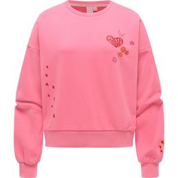 Ragwear Sweatshirt 'Wuss' female Pink size M