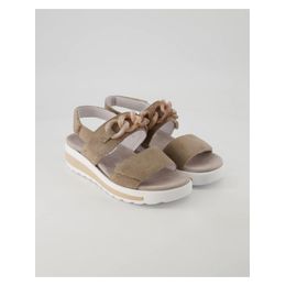 Semler Plateau Sandalen in Beige | Gr.: 42