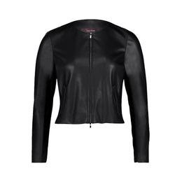 Vera Mont Blazer-Jacke mit Rei&szlig;verschluss in Schwarz | Gr.: 40