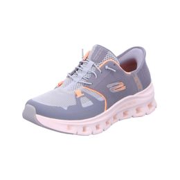 Skechers Lowtop-Sneaker GLIDE-STEP - PRO in gray/orange | Gr.: 41
