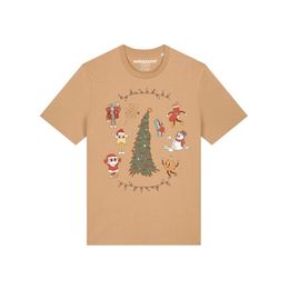 Watapparel Shirt 'Christmas 2024' male Beige size L