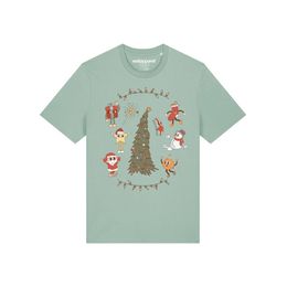 Watapparel Shirt 'Christmas 2024' male Green size XXL