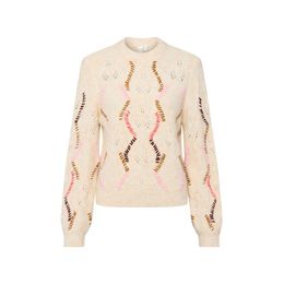Y.A.S Stickpullover YASGabbi in sand rosa - 0001 | Gr.: M