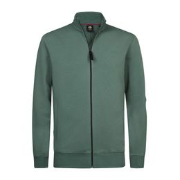 PETROL INDUSTRIES Zip-Up Hoodie male Green size XXL