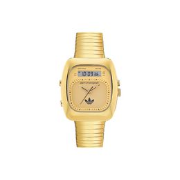 adidas originals Analog Watch 'Retro Wave Three' female Gold size One Size