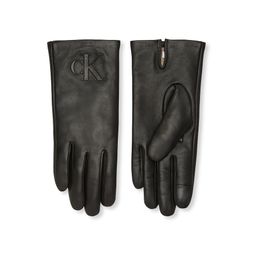 Calvin Klein Full Finger Gloves female Black size S/M