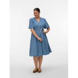 Vero Moda Curve Dress 'VMCMelaney' female Blue size 46