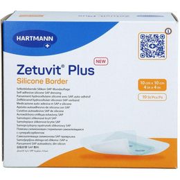 ToRa Pharma Zetuvit Plus Silicone Border steril 10x10 cm 10 St
