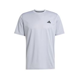 adidas Performance Performance Shirt 'Train Essentials' male Silver size XS