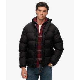 Superdry Herren Schwarze Pufferjacke Black - Gr&ouml;&szlig;e: M 102020200061802A002