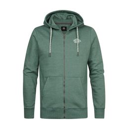 PETROL INDUSTRIES Zip-Up Hoodie male Green size XL