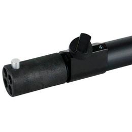 Wentex P&D Telescopic upright 2-way,120-180cm,schwarz f&uuml;r Pipe and Drapes