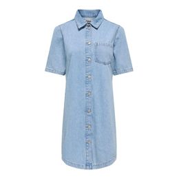 Only Shirt Dress 'ONLMILLE' female Blue size XS