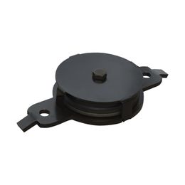 Wentex Eurotrack - Return Pulley 70mm, schwarz, Umlenkrolle