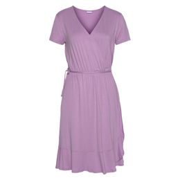 Lascana Summer Dress female Purple size 44
