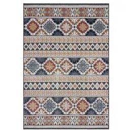 Teppich FLAIR RUGS "Aster", bunt, B:160cm H:2mm L:230cm, Kunstfaser, Teppiche, Teppich, Outdoor geeignet, Hoch-Tief Effekt