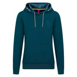 RIDE now Funktions-Hoodie blau/gr&uuml;n Damen XL
