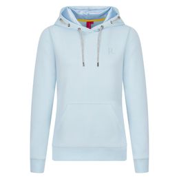 RIDE now Funktions-Hoodie blau/wei&szlig; Damen L