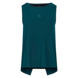 RIDE now Funktions-Tanktop mit Mesh blau/gr&uuml;n Damen XXL