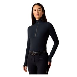 Ariat 1/2 Zip Baselayer Solveil blau Damen M