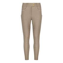 Cheval de Luxe Highwaist Vollbesatz-Reithose braun Damen 36