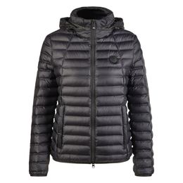 Pikeur Athleisure Leichte Steppjacke mit Kapuze schwarz Damen 38