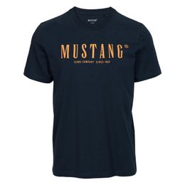Mustang T-Shirt Style Austin blau Herren XXL