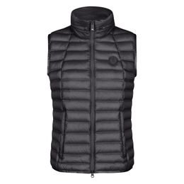 Pikeur Athleisure Leichte Steppweste mit Kapuze schwarz Damen 34