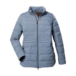 Steppjacke STOY "STW 20 WMN QLTD JCKT", Damen, Gr. 46, blau (indigo), Obermaterial: 100% Polyester;Futter: 100% Polyester;F&uuml;llung: 100% Polyester, Jacken Steppjacke, Leichte, warme Damenjacke von STOY, atmungsaktiv, wasserabweisend