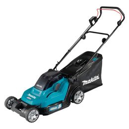 Akkurasenm&auml;her Makita "DLM432Z", blau, B:46cm H:104,5cm T:149cm, Rasenm&auml;her, 2x18V LXT, ohne Akku und Ladeger&auml;t