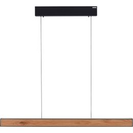 NEUHAUS PURE LED Pendelleuchte "PURE E-Motion", 1, H: 35cm, 1 Stk.oak, schwarz pearl, Leuchten, e-LIFT Funktion, CCT, dimmbar, Up-&Downlight