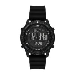 Skechers Herren Chronograph "Adventure Sport"schwarz, Armbanduhren, Quarzuhr, Armbanduhr, Herrenuhr, Silikonarmband, digital, Tag