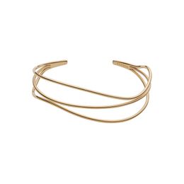 Armspange Skagen "Schmuck Geschenk Edelstahl Armschmuck KARIANA", gold (gelbgoldfarben), Armb&auml;nder, Damen, Edelstahl, Armspange