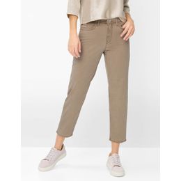 5-Pocket-Jeans Brax "Style CAROLA S", Damen, Gr. 42L (84), Langgr&ouml;&szlig;en, braun, Denim/Jeans, 45% Baumwolle, 44% Lyocell, 9% Elastomultiester, 2% Elasthan, Jeans 5-Pocket-Jeans