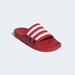 Badesandale adidas originals "ADILETTE OG CF BADESCHLAPPEN", Herren, Gr. 43, better scarlet, cloud wei&szlig;, core schwarz, Synthetik, Schuhe, Badelatschen