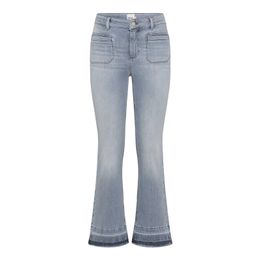 5-Pocket-Jeans Brax "Style ANA S BOOT", Herren, Gr. 46, Normalgr&ouml;&szlig;en, hellgrau, Denim/Jeans, 94% Baumwolle, 4% Polyester, 2% Elasthan, Jeans 5-Pocket-Jeans