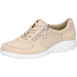 Waldl&auml;ufer Schn&uuml;rschuh WALDL&Auml;UFER "HAVY-Soft", Damen, Gr. 8,5 (42,5), hellros&eacute;, Nubukleder, Textil, unifarben, Schuhe Schn&uuml;rschuh, Freizeitschuh, Halbschuh, Komfortschuh mit Rei&szlig;verschluss, H-Weite