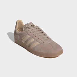 Sneaker adidas originals "GAZELLE", Herren, Gr. 38, chalky braun, magic beige, gum4, Leder, Synthetik, Schuhe Sneaker