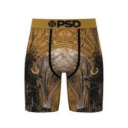 Boxershorts PSD "GOLDEN HALLS. Herren", Herren, Gr. L, multi, 88% Polyester, 12% Elasthan, Unterhosen
