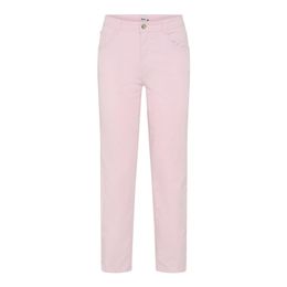 5-Pocket-Hose Brax "Style CAROLA S", Damen, Gr. 44K (22), Kurzgr&ouml;&szlig;en, rauchrosa, Web, 78% Baumwolle, 19% Lyocell, 3% Elasthan, Hosen 5-Pocket-Hose