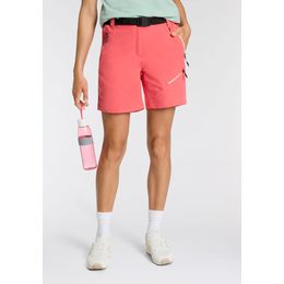 Shorts Killtec "KOS 241 WMN SHRTS", Damen, Gr. 46, N-Gr, orange (koralle), Obermaterial: 100% Polyester, Hosen Shorts, sportlicher Stil, f&uuml;r entspannte Aktivit&auml;ten und Wanderungen