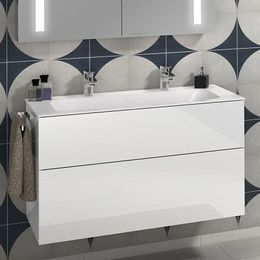 Villeroy & Boch Villeroy & Boch Finion Doppelwaschtisch, 4164C1RW,