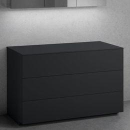 neoro n50 Unterschrank B: 120 cm mit 3 Ausz&uuml;gen, BN0454BM+BN0404BM,